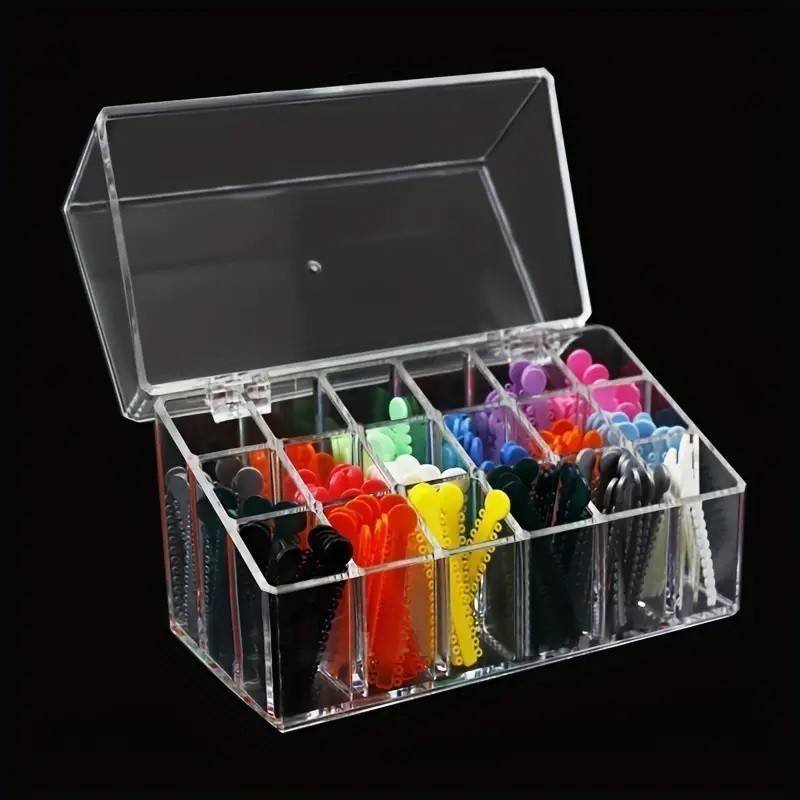 Clear Acrylic Dental Organizer for Orthodontic Ligature Ties – Prestige ...