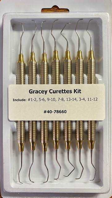 Gracey Curettes Kit – Prestige Dental Products